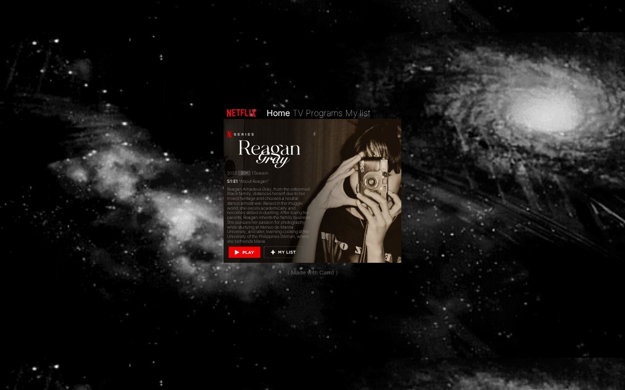 A touch of one's magic